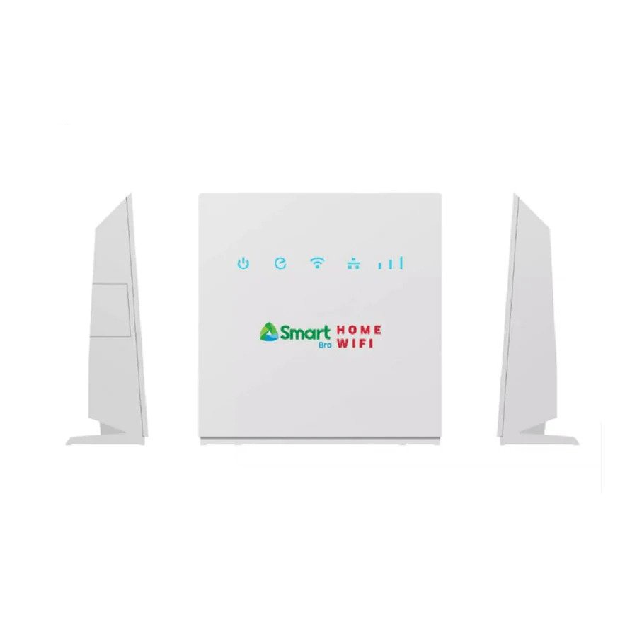 Preloved PLDT / Smart Bro Home WiFi Router with UTP cable packaged ...