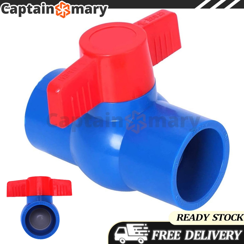 Pvc Blue Fittings Ball Switch Valve Plain 1/2,3/4,1（20mm,25mm,32mm ...
