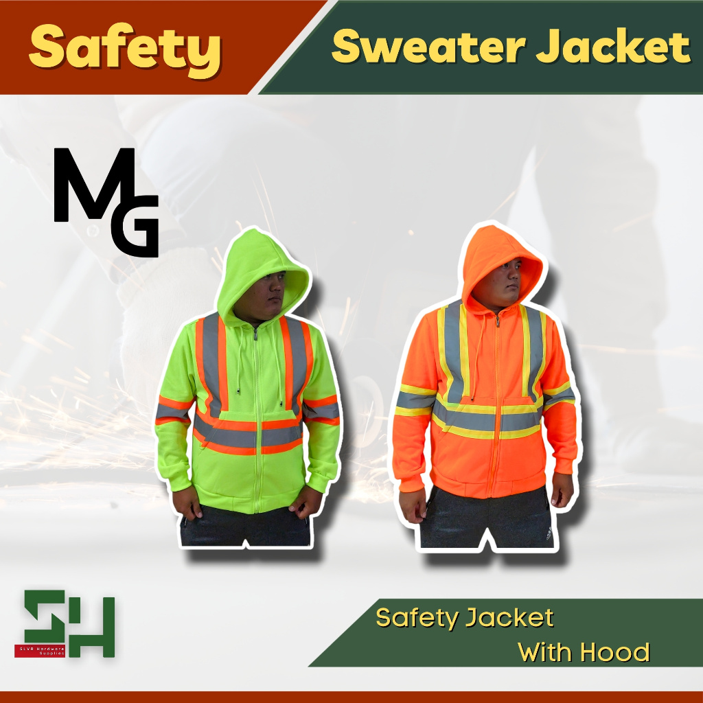 MG Safety Hoodie Sweater Jacket for Seaman Winter jacket with High ...