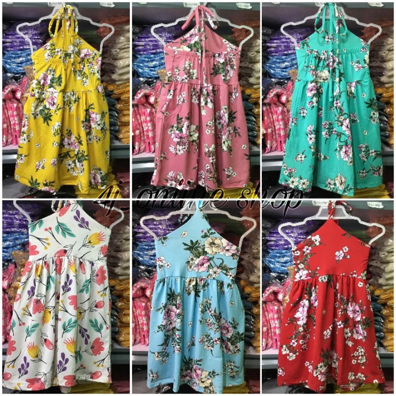 Halter Dress for Kids (2-4 yrs old) | Shopee Philippines