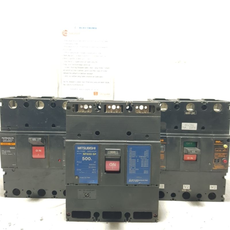 Circuit Breaker 500A 600A 800A MCCB/ELCB(Original Made in Japan) | Shopee Philippines