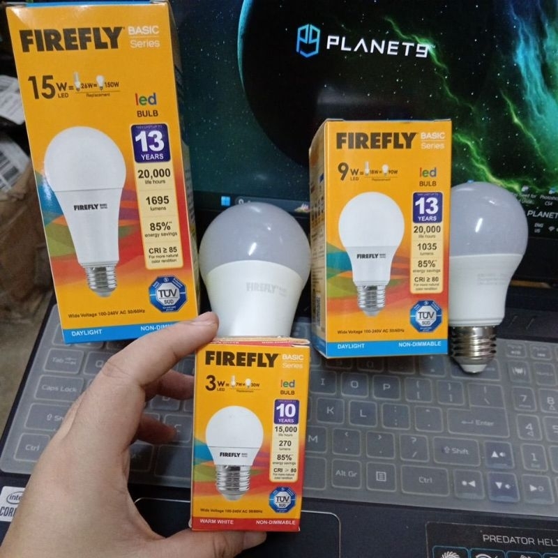 Original Firefly LED Bulb Lights! (Daylight)/ warmwhite (yellow ...