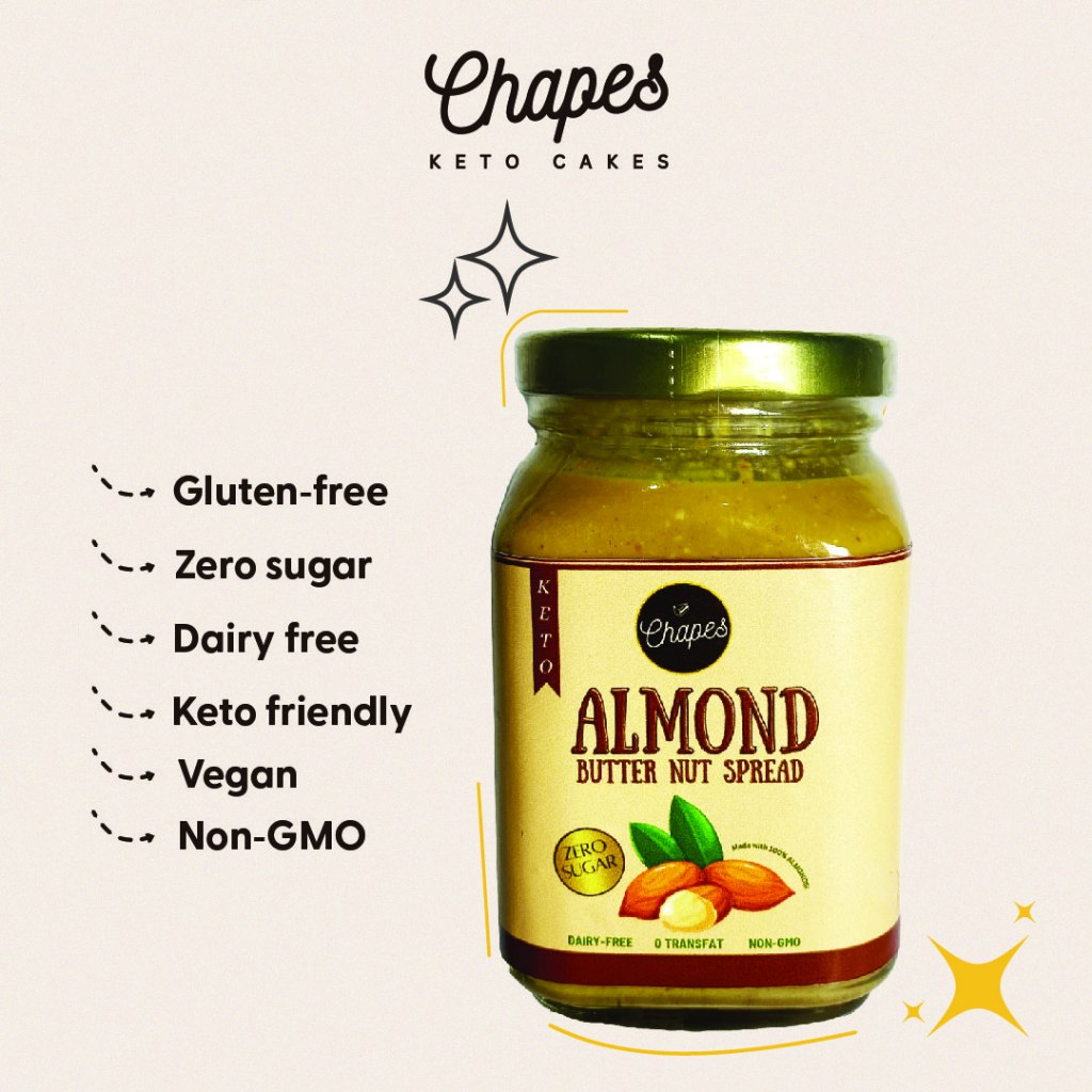 Chapes Keto Snacks Almond Butter Nut Spread | Shopee Philippines
