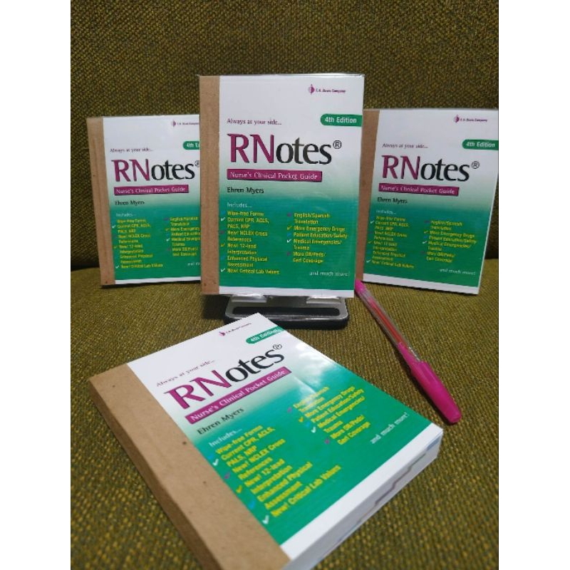 RNotes Clinical Pocket Guide | Shopee Philippines