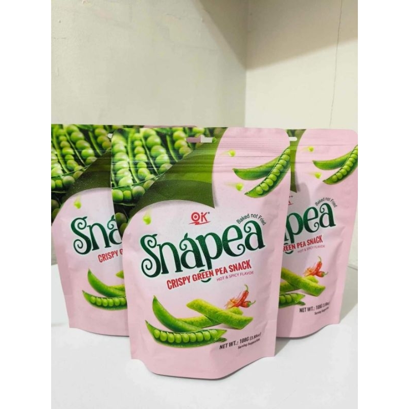 Snapea crispy green pea snack 100g×3 original /cheese/spicy | Shopee ...
