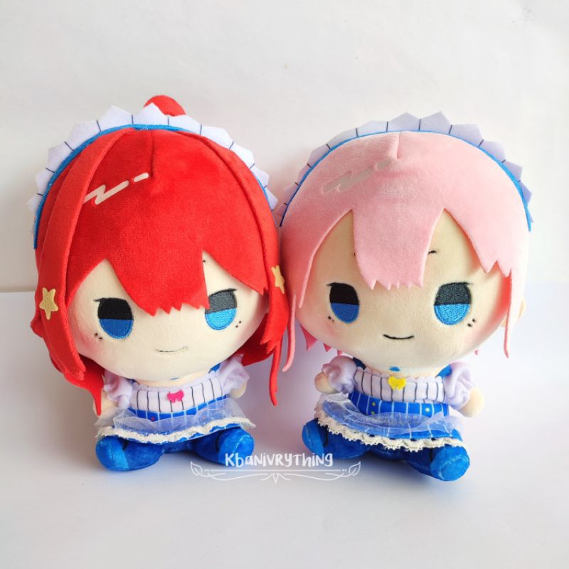 Quintessential Quintuplets - Itsuki and Ichika Nakano Mochidoru Plush ...