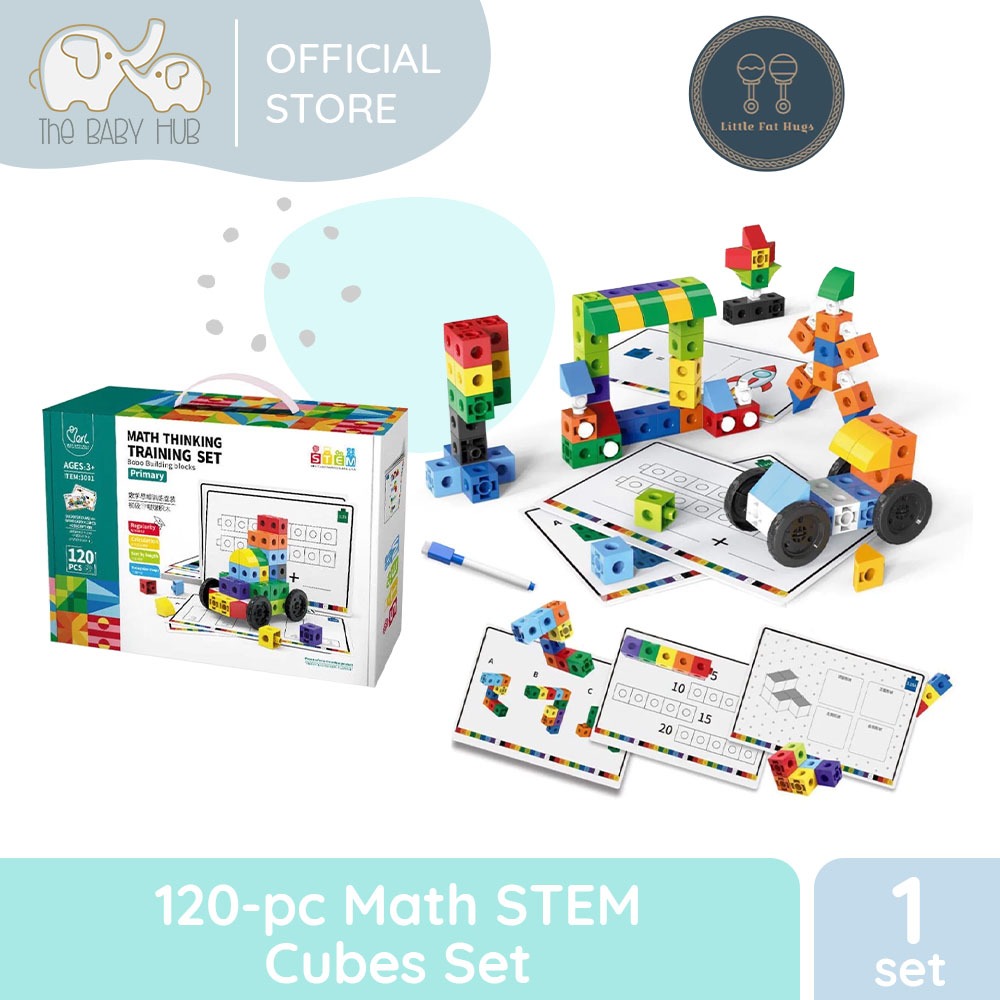 Little Fat Hugs Math STEM Cubes Set | Shopee Philippines