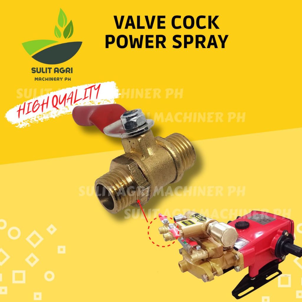 Power Sprayer Valve Cock Hose Connector Car Wash Aircon Pressure ...