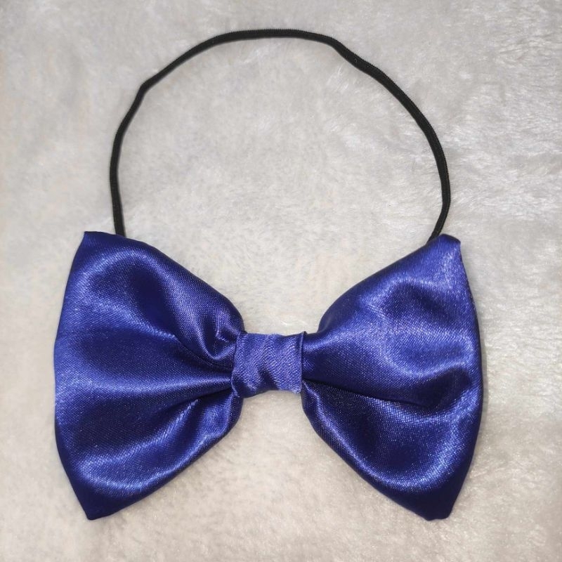 JA Garterized Bowtie Men Classic Satin Silk for Wedding Stretchable Bow ...