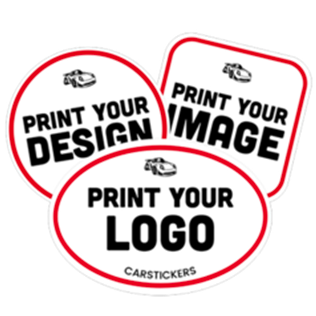 Print Your Logo Sticker per piece Waterproof for Motorcycle / Cars ...