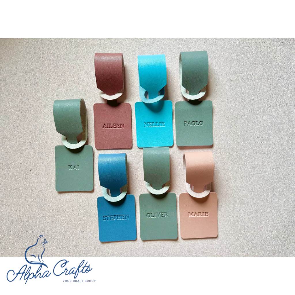 Personalized Leather Bag Tag | Luggage Tag | Shopee Philippines