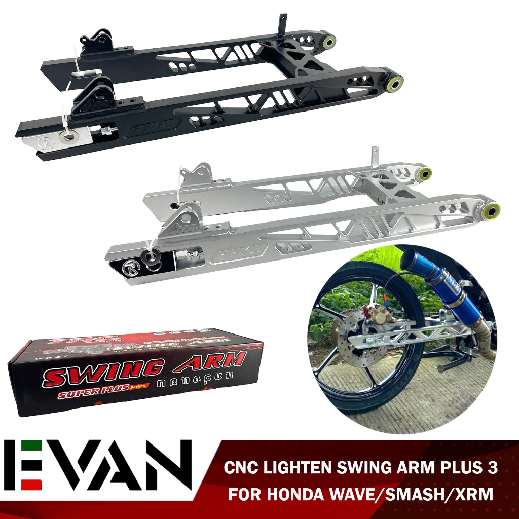 TRC Plus 3 Swing Arm Full Cnc For Wave Xrm / Smash / Dash / RS125 / TMX ...