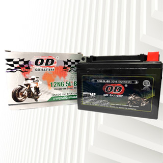 OD Gel Battery (Made in Thailand) YTX4L YTX5L 12N5L 12N6.5L YTX7A ...