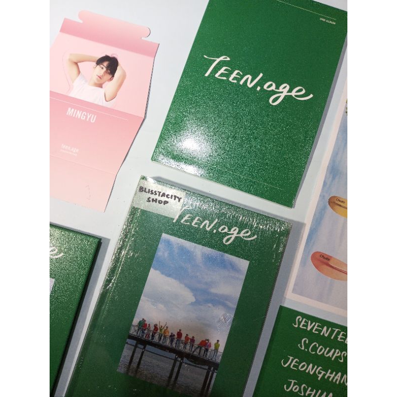 UNSEALED | TEEN AGE GREEN VER SEVENTEEN 2ND ALBUM | UNSEALED SVT MERCH ...