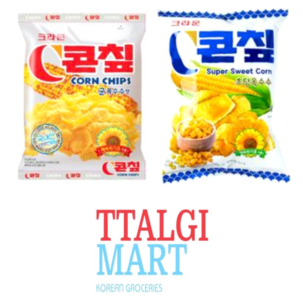 CROWN CORN CHIP 70G / CROWN CORN CHIP SUPER SWEET CORN 70G | Shopee ...