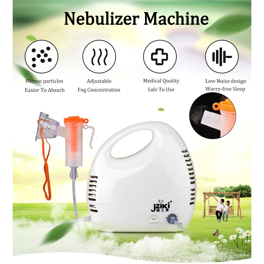 Compact Nebulizer Machine For Asthma Inhaler Heavy Duty Compressor ...