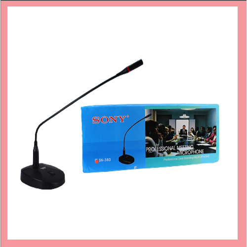 Sony Professional meeting Desk Standing Microphone Condenser | Shopee ...