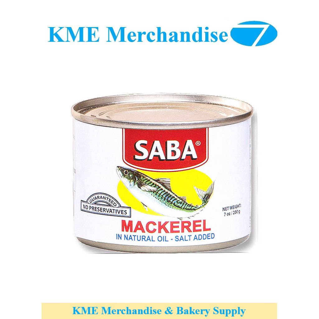 SABA Mackerel ( 200 grams ) | Shopee Philippines