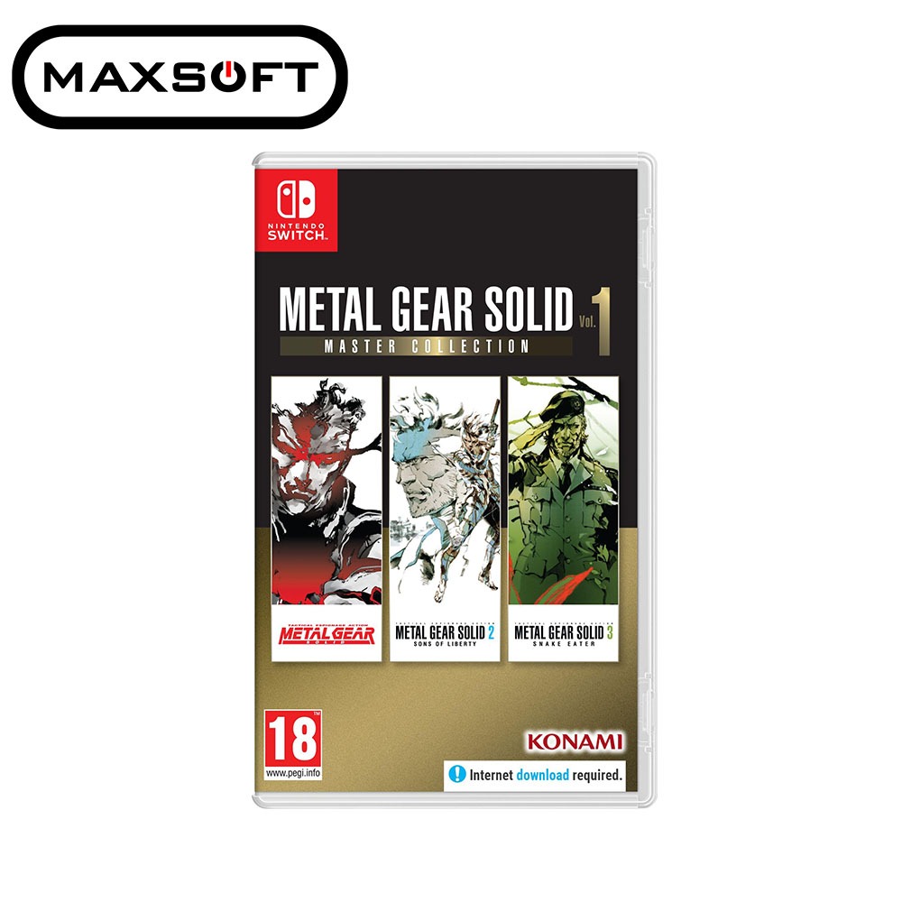 Nintendo Switch Metal Gear Solid: Master Collection Vol.1 | Shopee ...