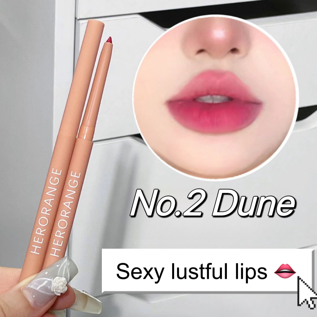 COD New Herorange Lip Liners Velvet Mousse Multi Pencil Highly ...