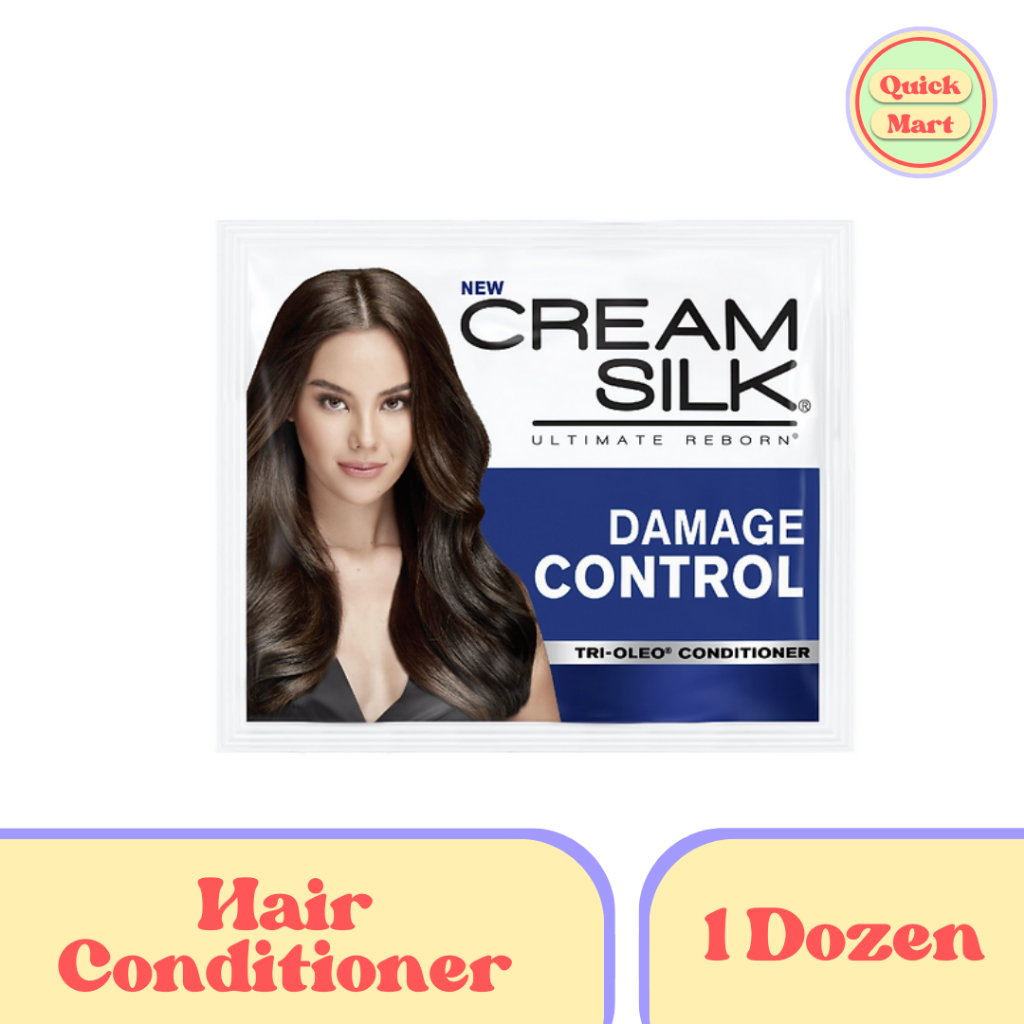 Cream Silk Damage Control Hair Conditioner 11mL (11+1 Sachets) | Shopee ...
