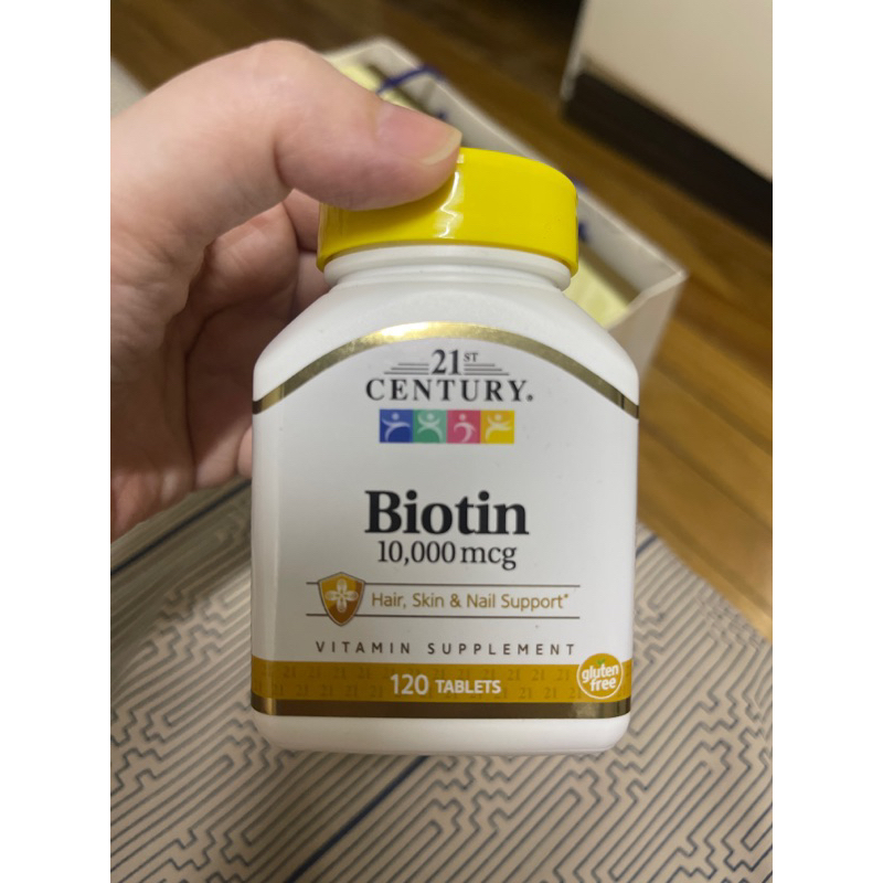 21st Century Biotin 10,000mcg 120 tablets expires 03/2025 | Shopee Philippines