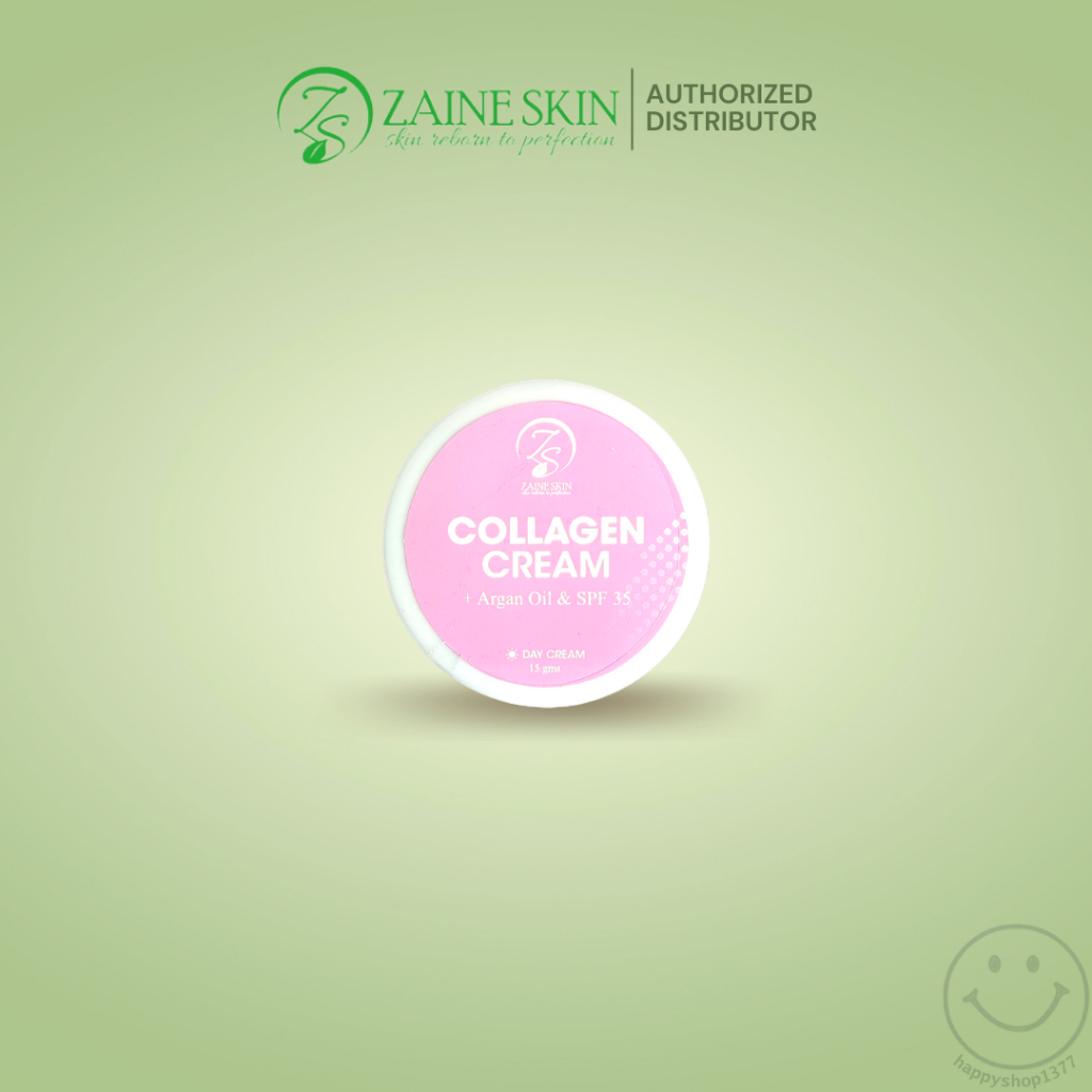 ZAINE SKIN COLLAGEN CREAM WITH ARGAN OIL 15 GRAMS/ 10GRAMS | Shopee ...