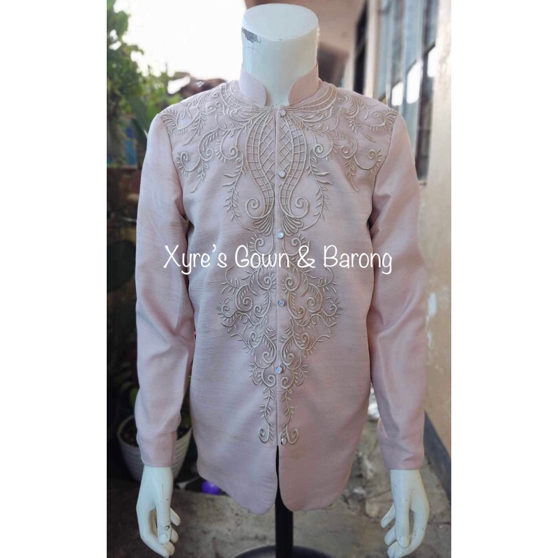 Piña Organza Coat Barong with Thick Lining/ Not Shiny- Direct Tahian (4 ...