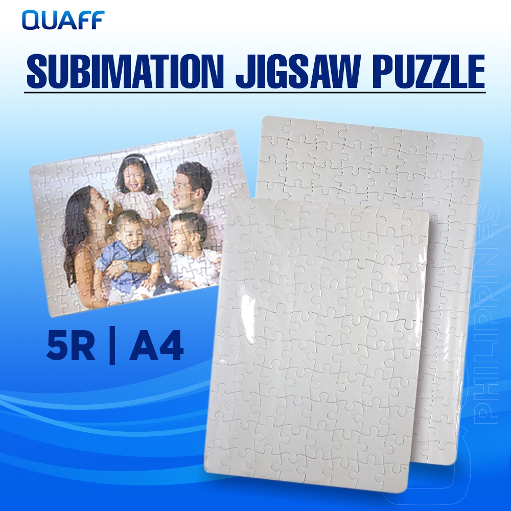 QUAFF Sublimation Printable Puzzle A4 / 5R Puzzle Frame with Stand ...