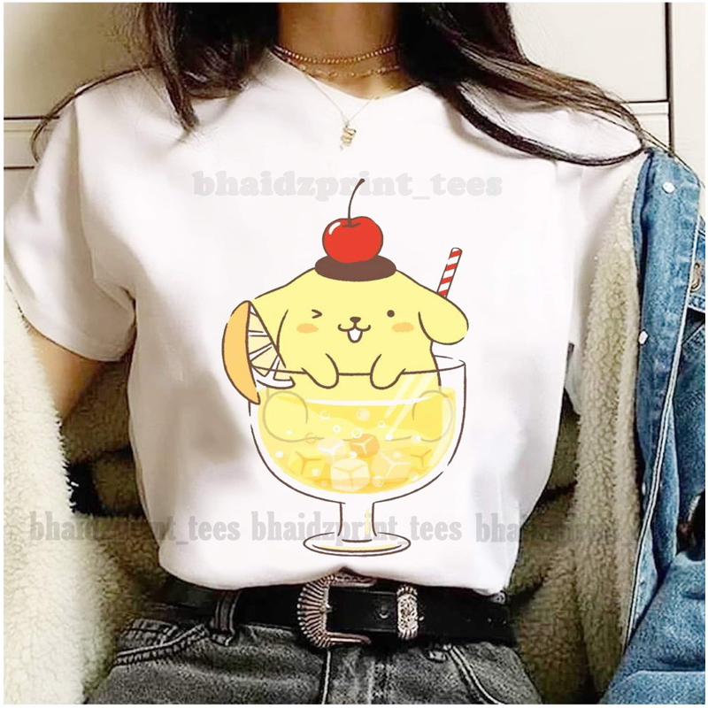 POMPOMPURIN GRAPHIC TSHIRT FOR KID SIZE AND ADULT SIZE | Shopee Philippines