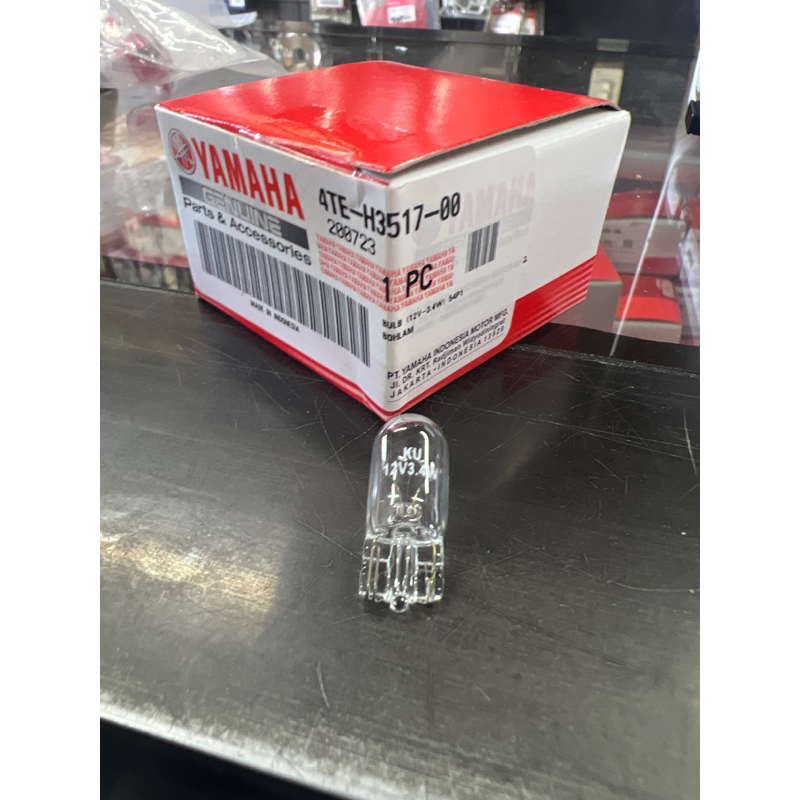 4TE-H3517-00 GENUINE BULB, SPEEDOMETER MIOi125 12V-3-4W (SOLD PER PIECE ...