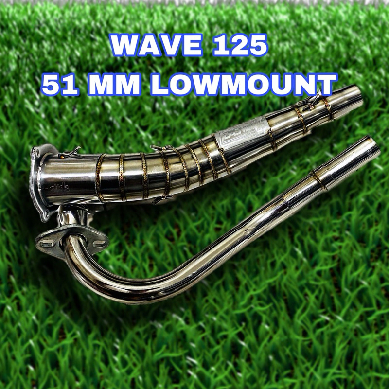 51MM WAVE 125 STAINLESS BIG ELBOW | Shopee Philippines