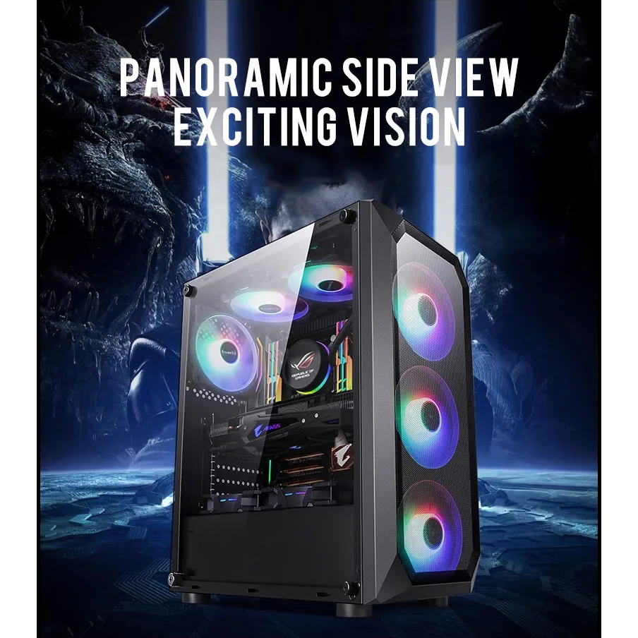 INPLAY METEOR 30 MID TOWER ATX PC CASE | Shopee Philippines