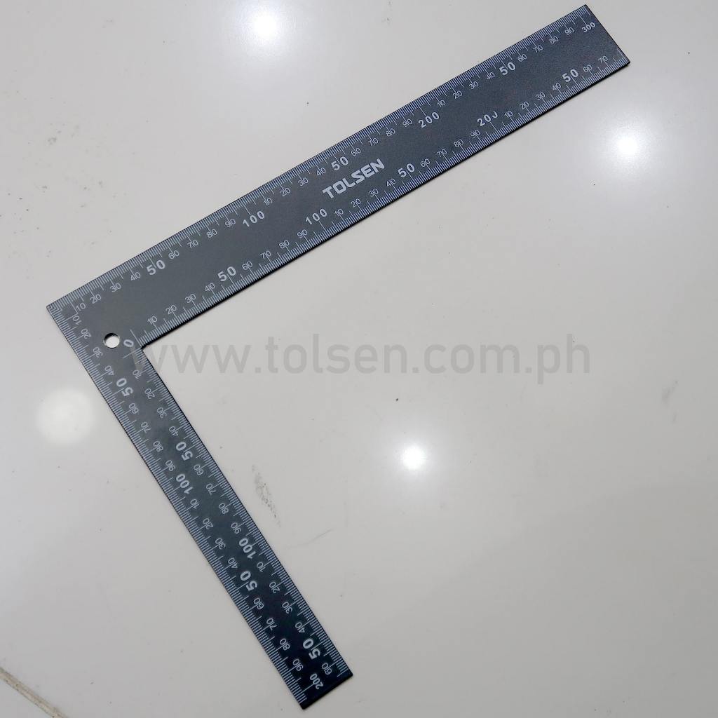 Tolsen Carpentry Angle Tri Square (12”- 24") Powder Coated | Shopee ...