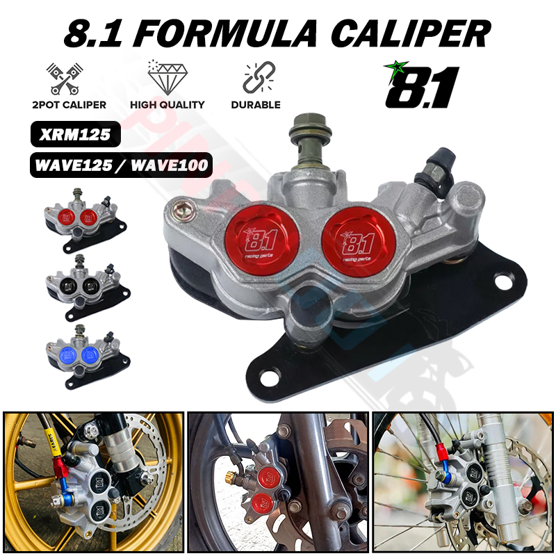 Motorcycle 8.1 Formula Caliper (Front) For WAVE125 / XRM125 / WAVE100 ...