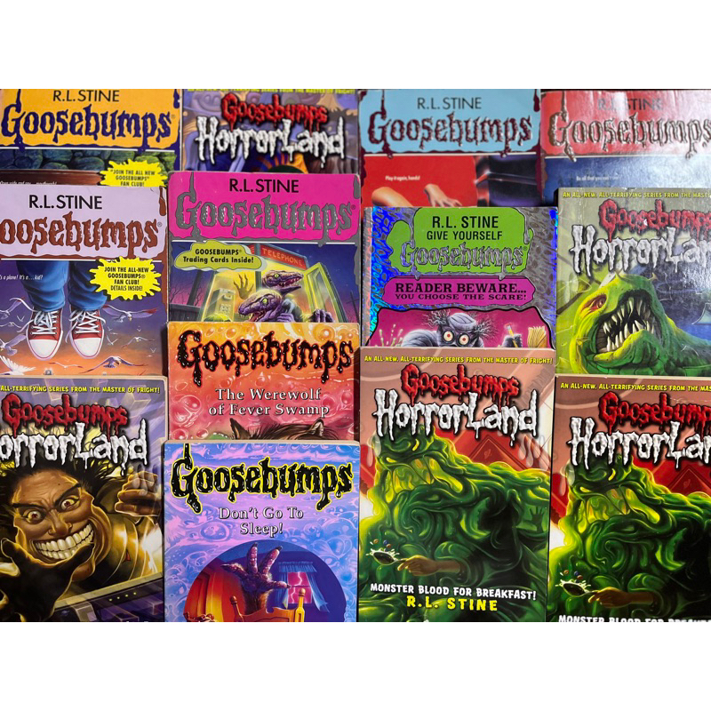 Goosebumps Books by RL Stine Young Adult Books Teen Fiction | Shopee ...