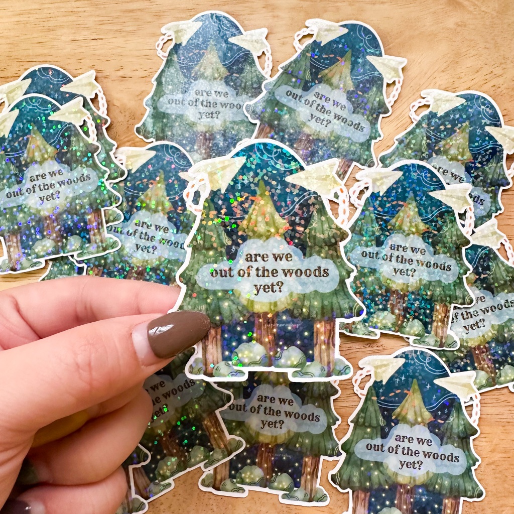 TS Out of the Woods Waterproof Vinyl Stickers, 1989 Vinyl Stickers ...