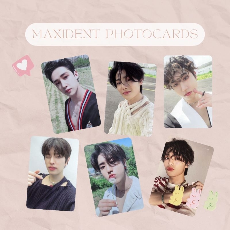 stray kids maxident official photocards ꒱ | Shopee Philippines