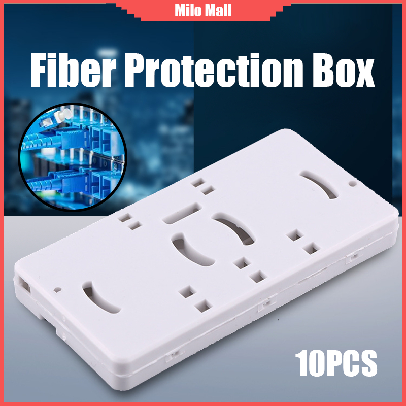 10PCS Protect Fiber Splice Tray plastic Fiber Protection Box | Shopee ...