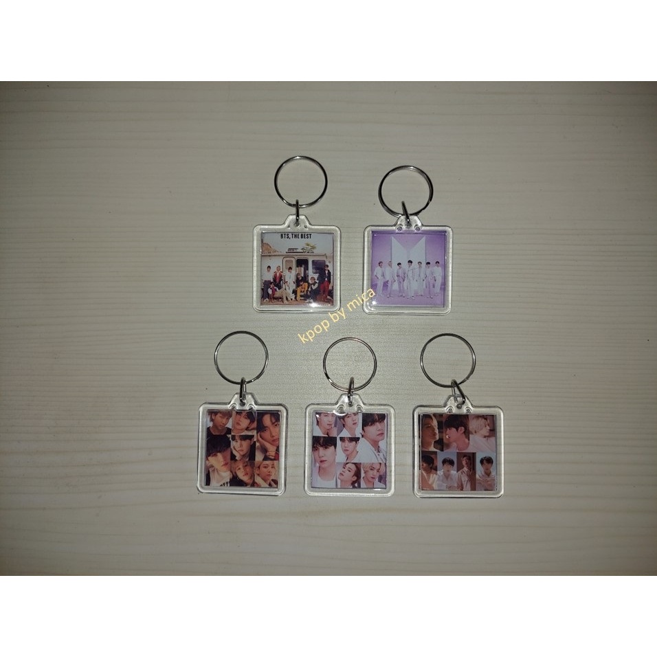 BTS Keychains / BTS Key Chains / BTS The Best Keychains / BTS Keychain ...