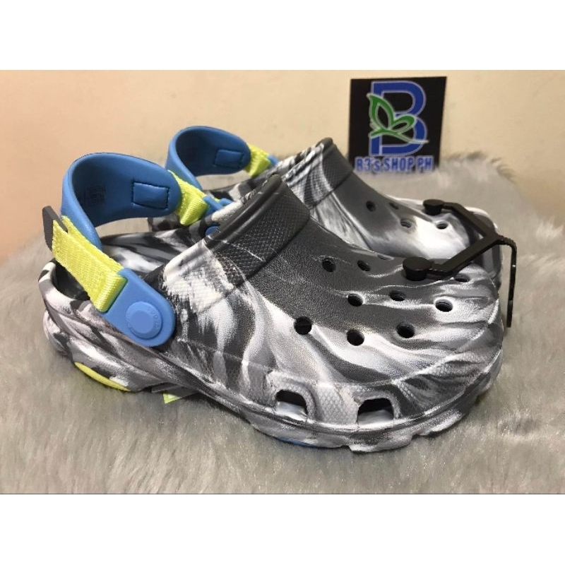 b3sph cod kids Crocs all terrain marbled Original | Shopee Philippines