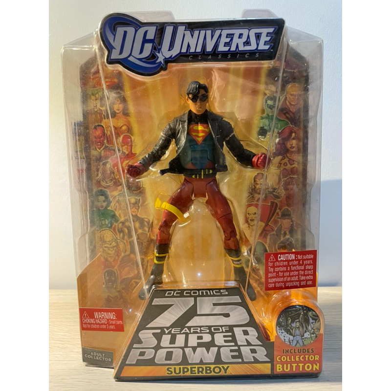 Mattel DC Universe Classics DCUC Superboy Wave 13 Trigon CNC BAF ...