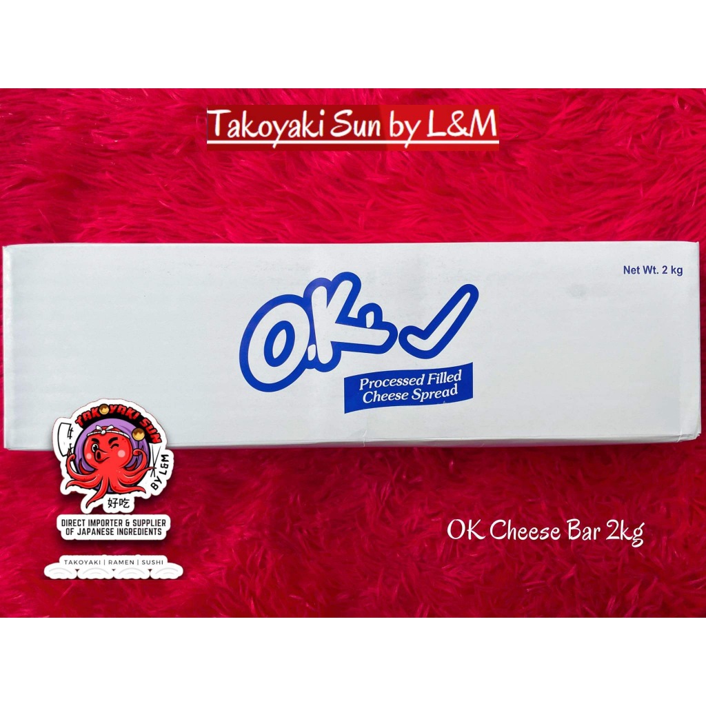 FILLED CHEESE LOW PRICE OK CHEESE 2KG/Jersey Industrial Cheesebar 2kg ...