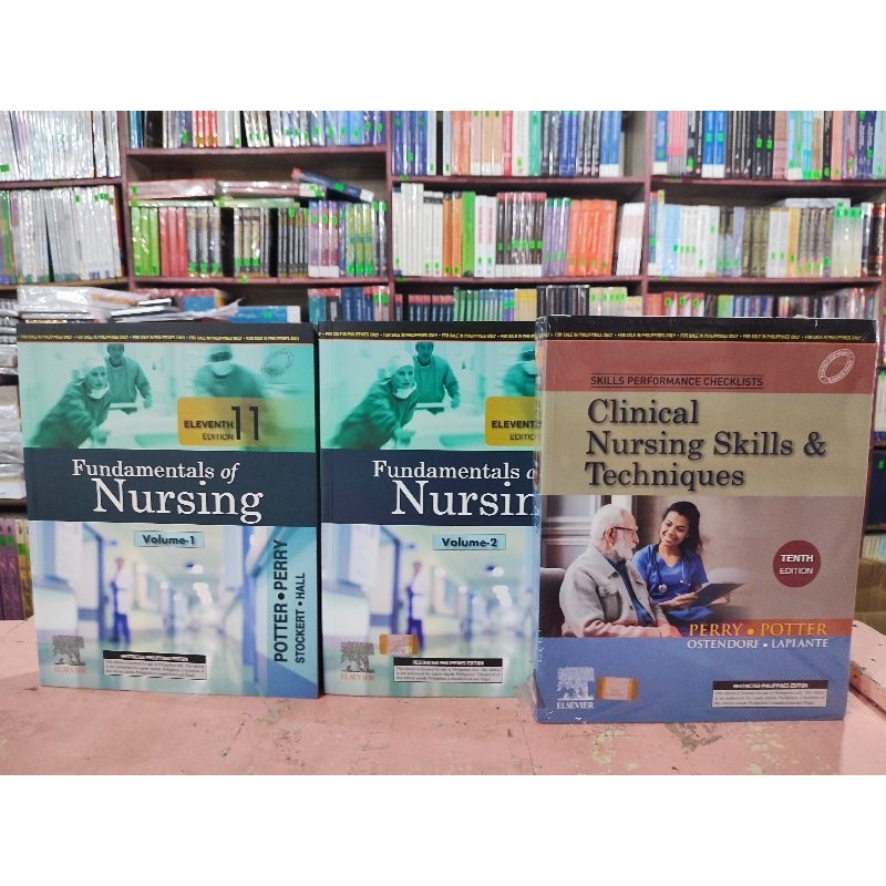 Fundamentals of Nursing 11th Edition Set by Potter Perry | Shopee ...