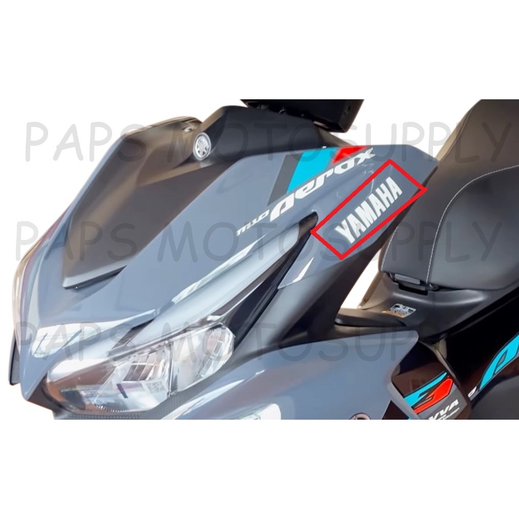 AEROX V2 2023 Pastel Dark Gray / Power Gray Decals | Shopee Philippines