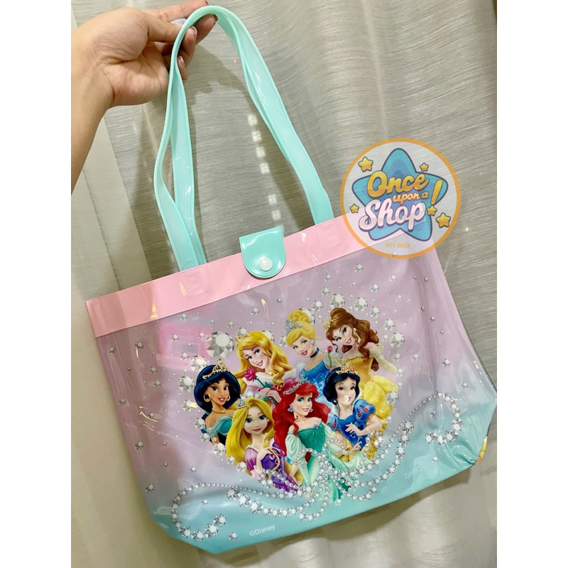 DISNEY “DISNEY PRINCESS VINYL BAG” 2 DESIGNS AVAILABLE (EACH SOLD ...