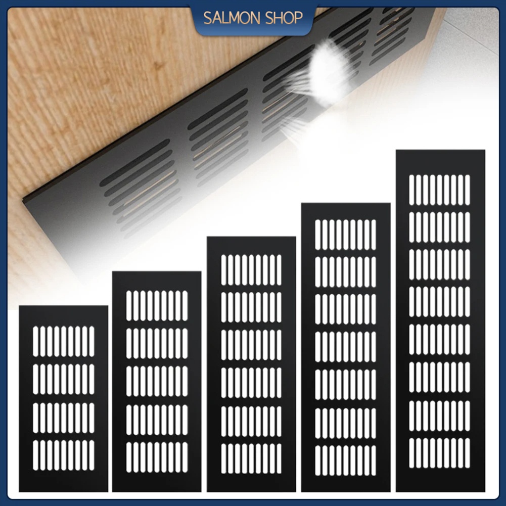 150/300/500mm Louver Ventilation Grill Aluminum Alloy Air Vent Grill ...