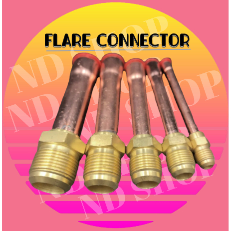 Air Conditioning Flare Fittings Connector 1/4 , 3/8, 1/2, 5/8, 3/4 ...