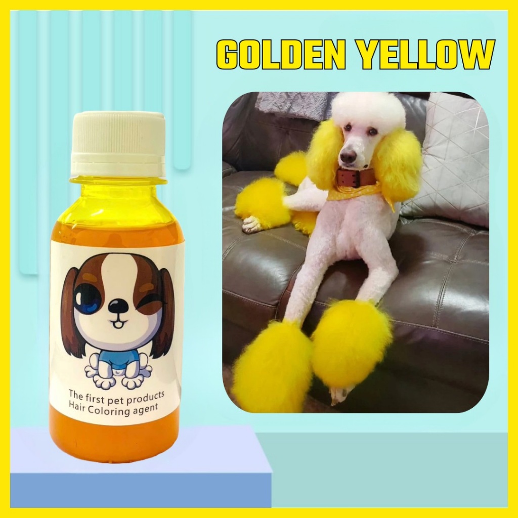 100ml Dog hair coloring agent cat special color hair dyeing cream not ...