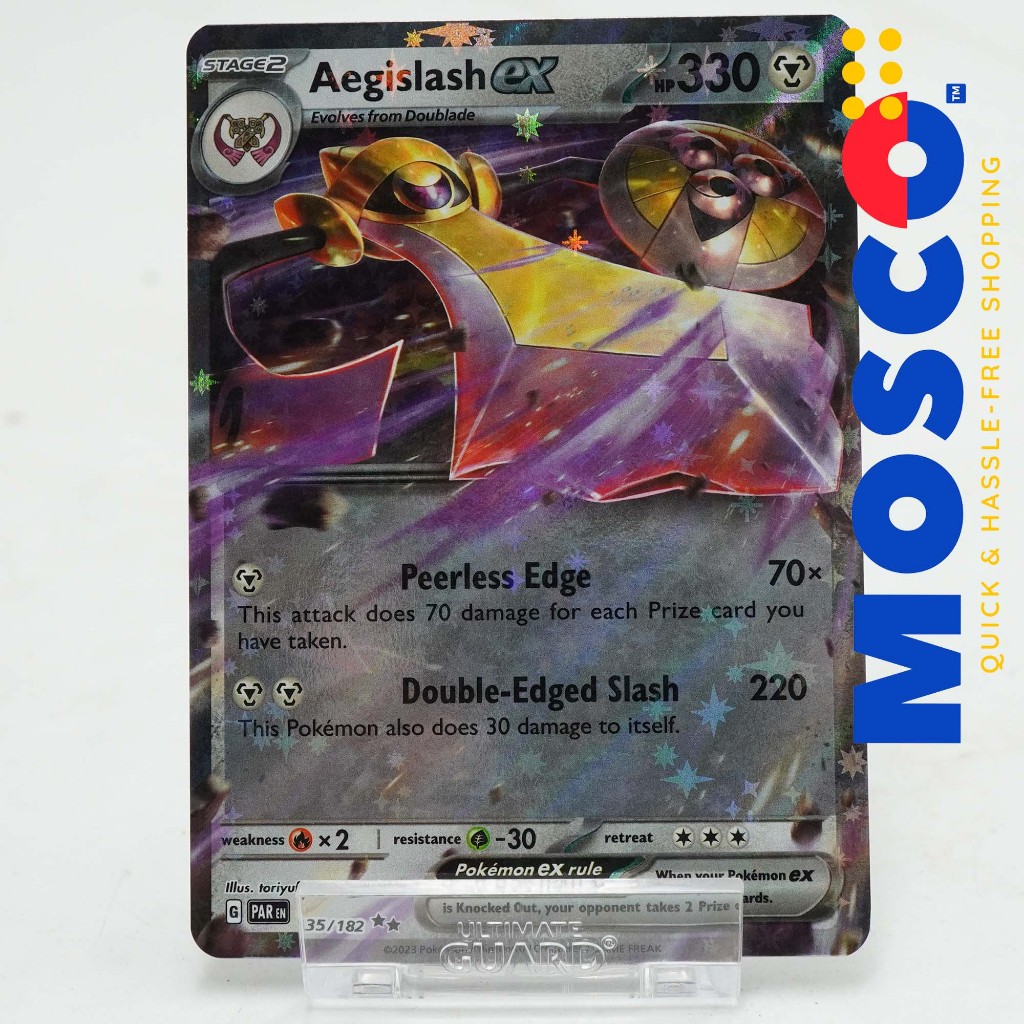 Aegislash ex - 135/182 - Ultra Rare | Paradox Rift | Pokemon TCG ...